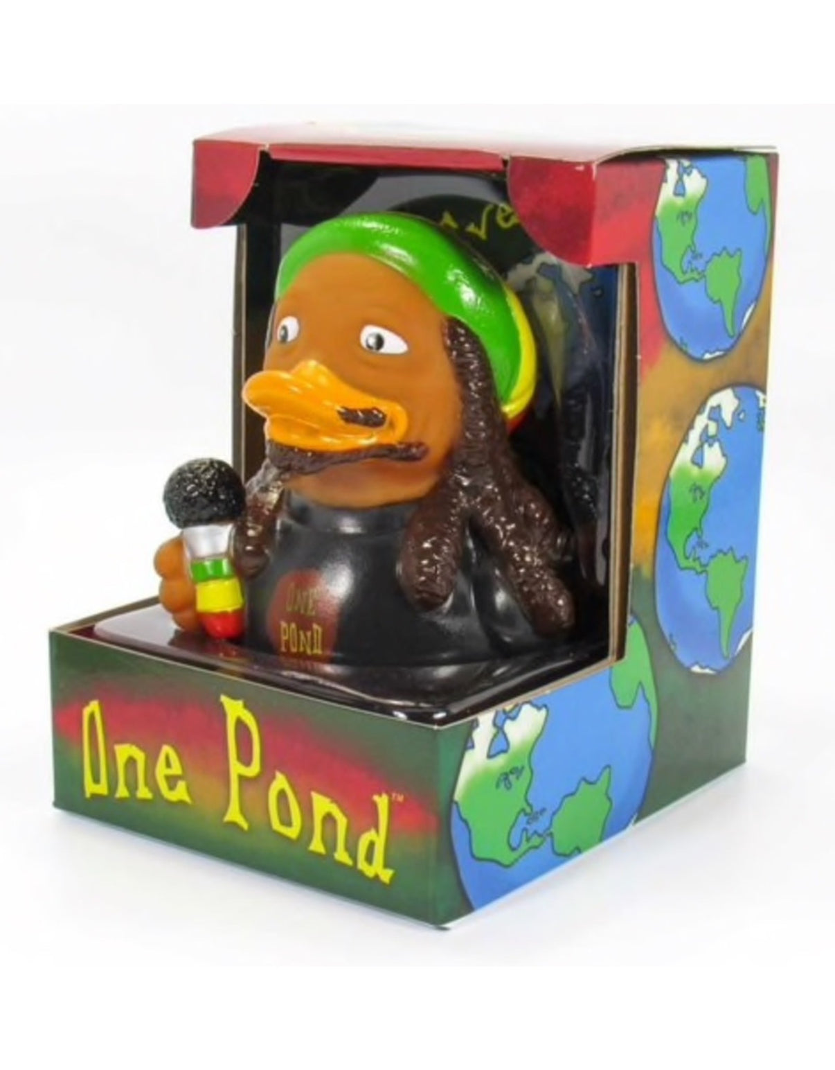 Bob Marley "One Pond" Rubber Duck – ShipDucky