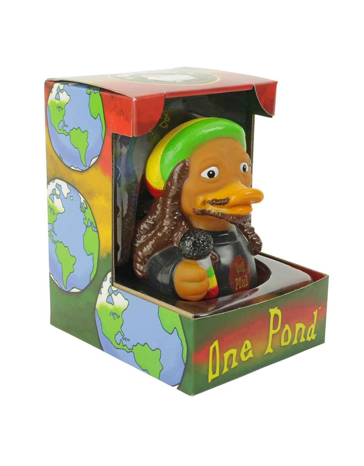 Bob Marley "One Pond" Rubber Duck – ShipDucky