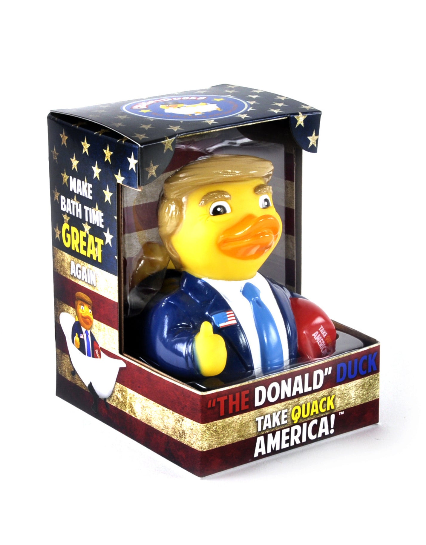 Donald Trump "The Donald" President Rubber Duck – ShipDucky